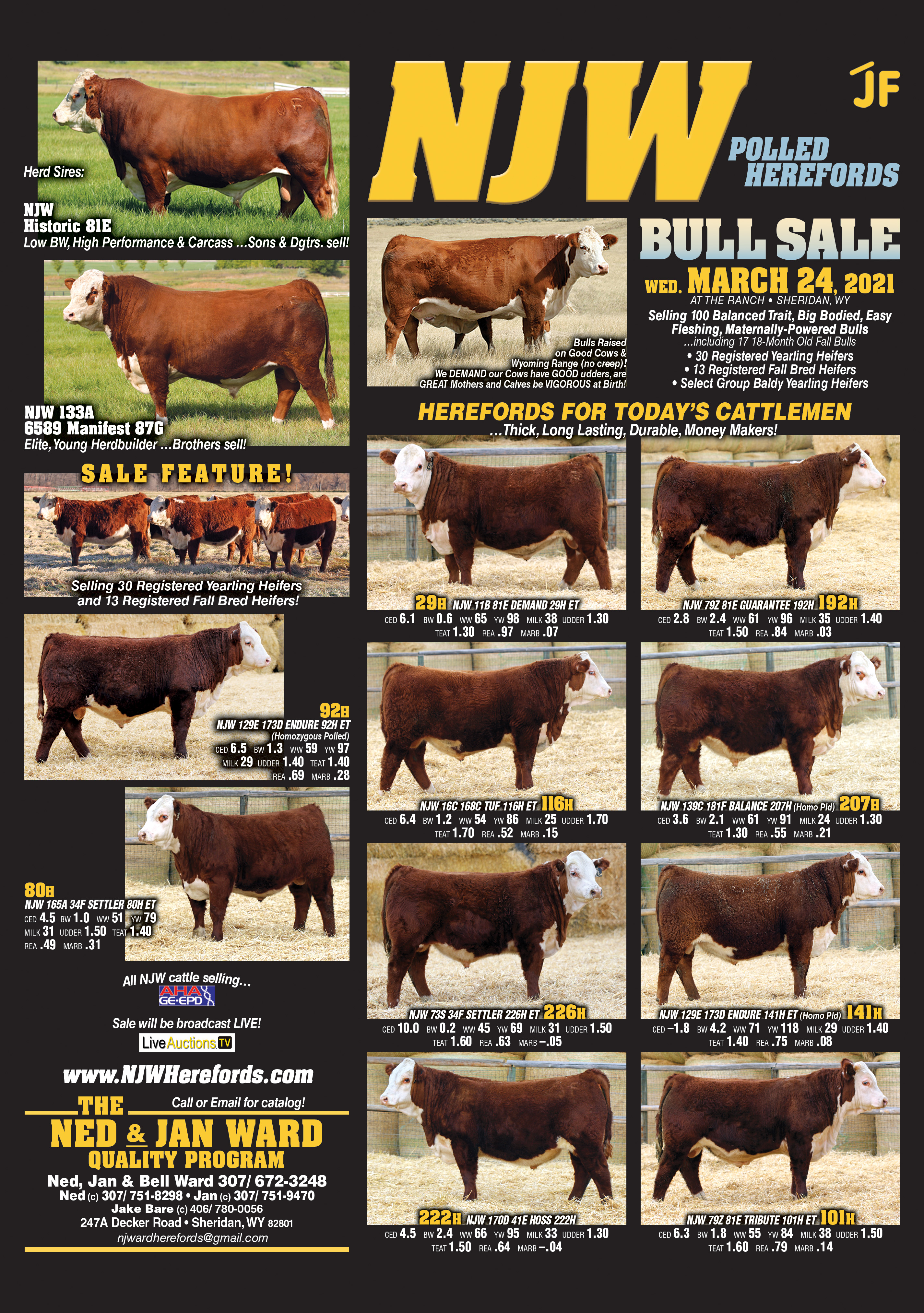 NJW Herd Sires